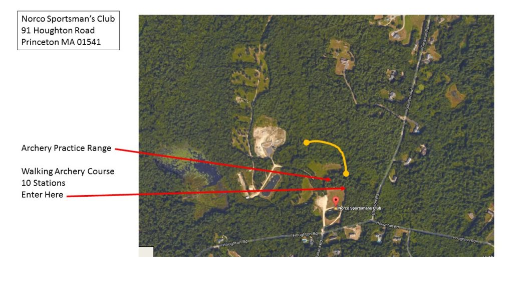 norco-activity-map-archery | NORCO Sportsman's Club