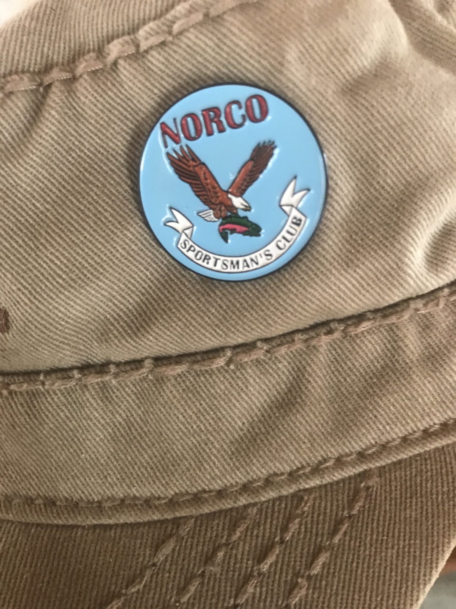 Norco Logo Pins Available at Clubhouse